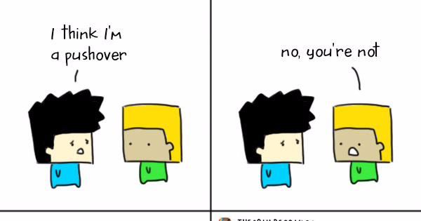 Read The Square Comics :: Not A Pushover | Tapas Community