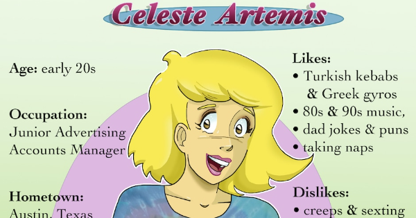Read Something about Celeste :: character profiles | Tapas Community