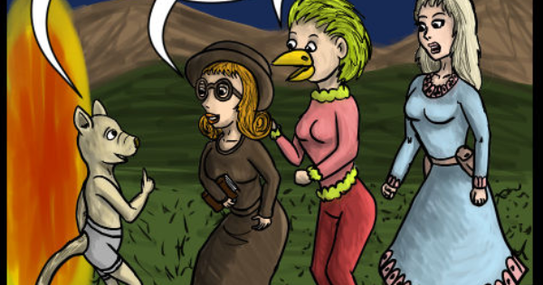 Read M.O.A.M. - Mother of All Monsters :: Unexpected Rescue | Tapas ...