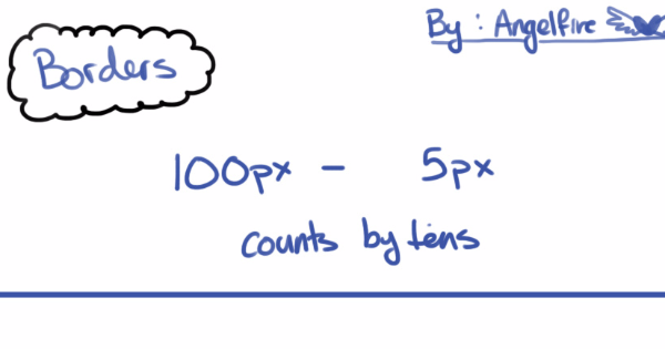 Read Comic Making Reference :: Border Sizes - 100px-5px | Tapas Comics