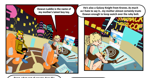Read Super Galaxy Knights Deluxe R :: On The Gram | Tapas Community