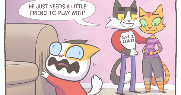 Read Litterbox Comics :: Little Friend | Tapas Community