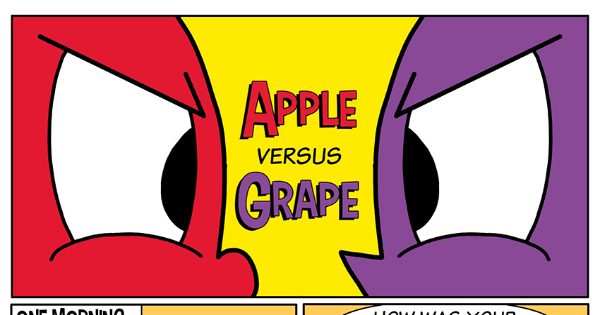 Read Apple and Grape :: Apple vs Grape, Part 1 | Tapas Community