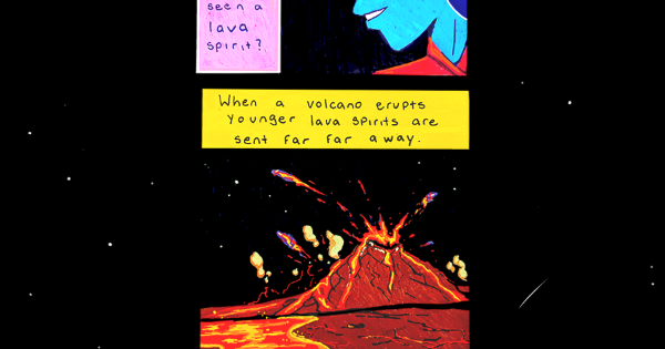 Read Brighter-The Series :: The Lava Spirit | Tapas Community