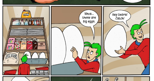 Read Funhouse Of Frights :: Demon Bake Off Pg 3 "Big Eggs" | Tapas ...