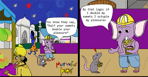 Read Marvelous Myths :: Ganesha: Happy Diwali | Tapas Community