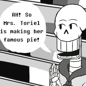 Read Latertale :: Ah! The famous pie! | Tapas Community