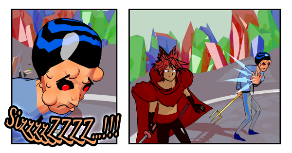 Read Super Galaxy Knights Deluxe R :: Fillet of a Fenny Snake | Tapas ...