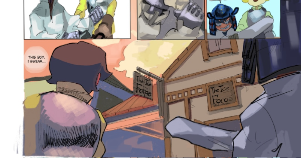 Read Knights of the Wandering Castle :: Chapter 1 Part 23 | Tapas Community