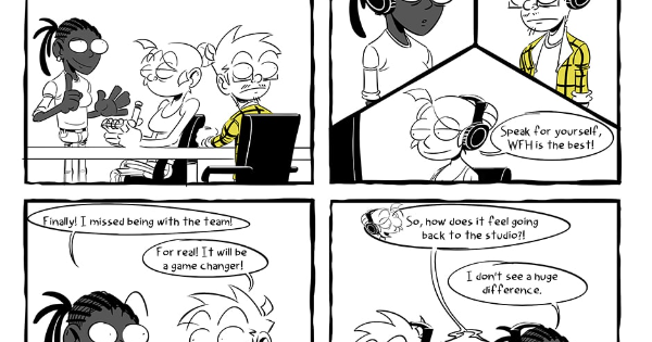 Read DevTeam Life :: WFH/Studio | Tapas Community