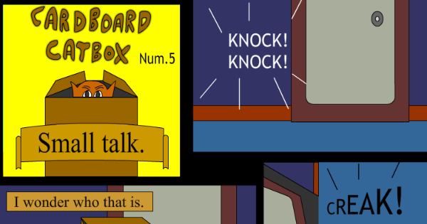 Read Cardboard Catbox :: Small talk | Tapas Community