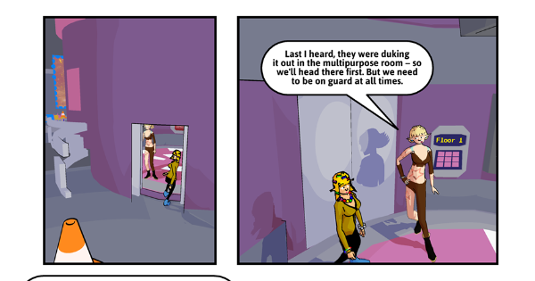 Read Super Galaxy Knights Deluxe R :: Ready For Anything | Tapas Community