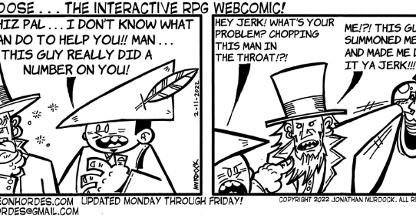 Read You Choose. . . The Interactive RPG Webcomic :: #340 | Tapas Comics