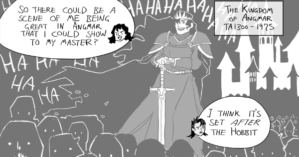 Read Older Sauron-Centric Comics :: Amazon Saga | Tapas Community