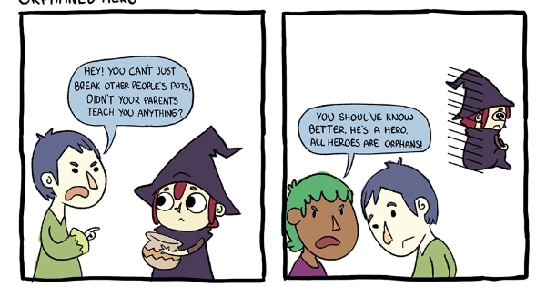 Read Clueless Hero :: Orphan hero | Tapas Community