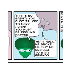 Read Brax the Alien Rocker :: #161- Delusional. | Tapas Community