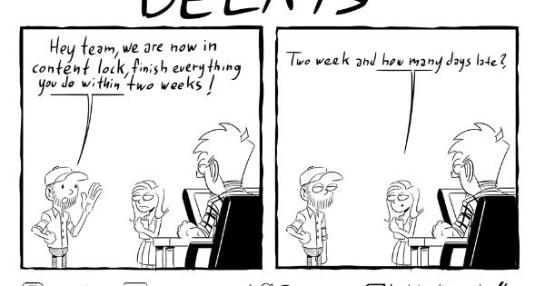 Read DevTeam Life :: Delays | Tapas Community