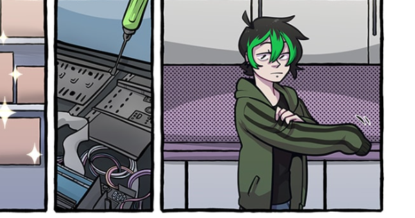 Read Seeing Demons :: Ch.1 Bad Luck - 05 | Tapas Community