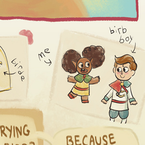 Read Tales from the Well :: Birb Boy and Me | Tapas Community