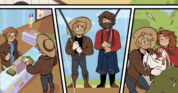 Read Dewdrop: A Stardew Valley Fan Comic (Paused) :: My first friends ...