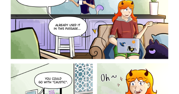 Read SunnyxRain :: A Walking Thesaurus | Tapas Community