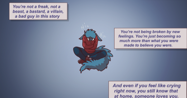 Read Mean! - More than you think :: Cold, dark place (trigger warning) | Tapas Community