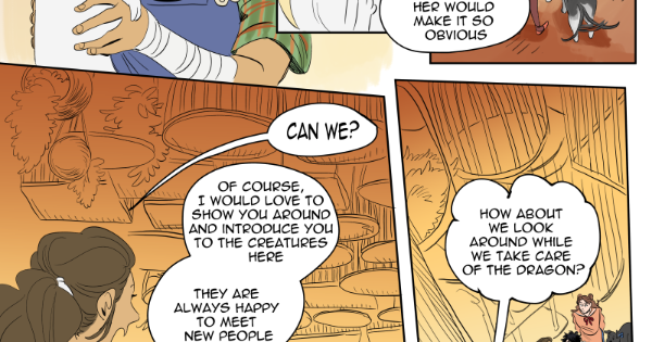 Read The Blue Witch :: the forest keeper 22-26 | Tapas Community