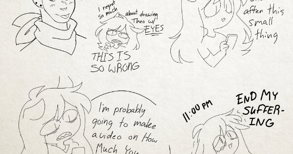 Read Lil Monster Sketches n Doodles :: Last months mess n doodles ...