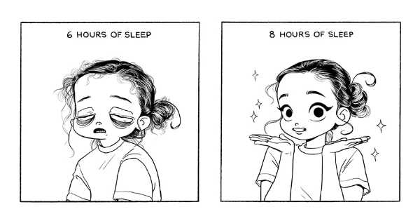 Read Cassandra Comics :: Amount of sleep | Tapas Community
