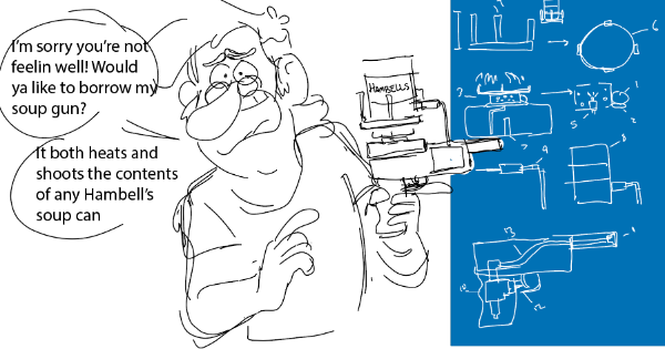 Read General GF Comics :: The Soup Gun | Tapas Community