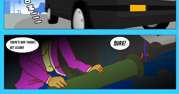 Read Wacky's Weird Comics :: Drive By Shooting | Tapas Community