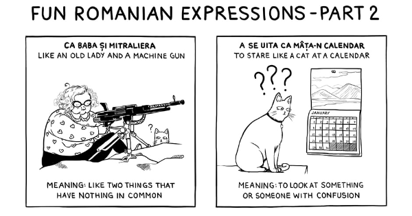 Read Cassandra Comics :: Fun Romanian Expressions - Part 2 | Tapas ...