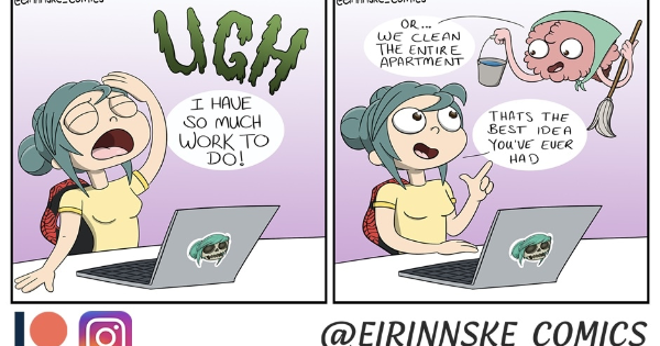 Read Eirinnske Comics: A Random Collection :: Procrastination | Tapas Community