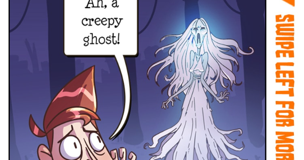 Read RESPAWN: A Webcomic :: Creepy Ghost | Tapas Community