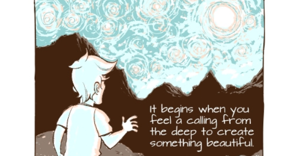 Read Brick by Brick :: You are Not Your Art | Tapas Community