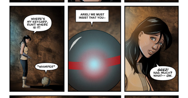 Read Ariel 51 :: Page 57 - Warning | Tapas Community