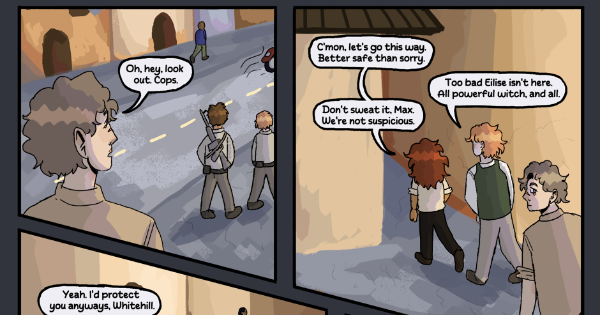 Read Gray and the Golden Circus :: The Gannet - 16 | Tapas Community