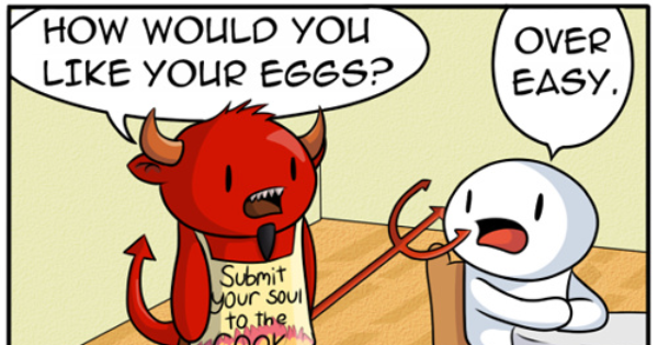 Read Theodd1sout :: Breakfast with Satan | Tapas Community