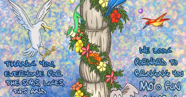 Read Keinani and Mo'O :: Mele Kalikimaka! | Tapas Community