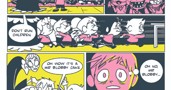 Read They're coming down the stairs comic :: extra comic Blobby comic ...