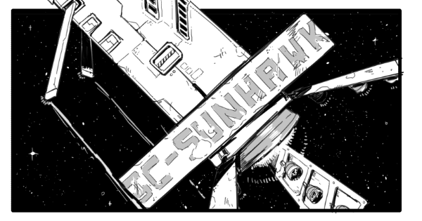 Read Neptune Sector :: Chapter 1: Cry of the Sunhawk 1 | Tapas Community