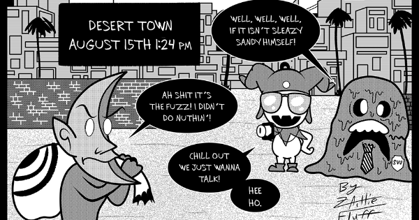 Read Persona Parody Comics :: Sleazy Sandy | Tapas Community
