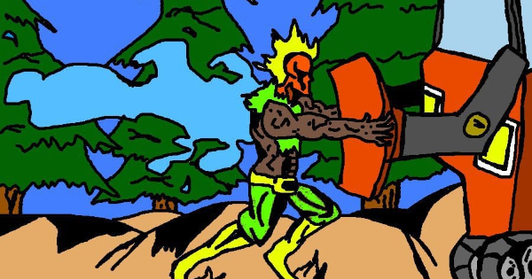 Read Nature-Man :: The Great Lake Rescue part 1 | Tapas Community