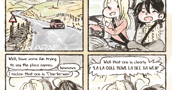 Read Alice's Short Comic Strips :: 147 - Wales | Tapas Community