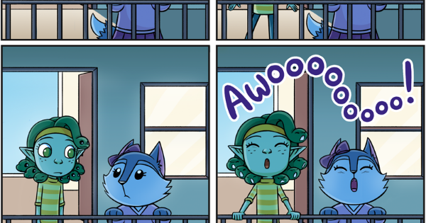 Read Monstrously Cute :: Awoo! | Tapas Community