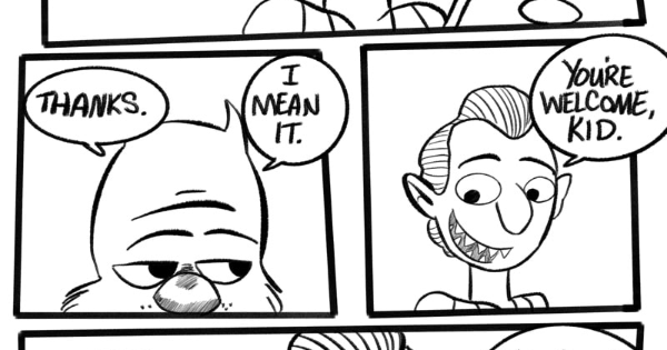 Read My Boyfriend is a Werewolf?! :: The Wailing Werewolf | Tapas Community