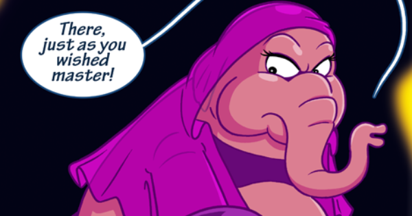 Read Rayah the Genie :: Dancing like the elephant in Dumbo | Tapas ...