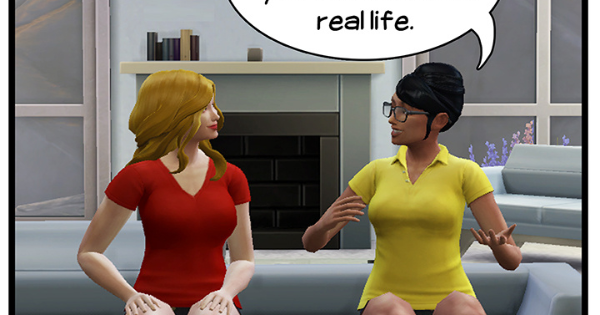 Read Gamer Girl Pinups :: Sim Win: Part 1 | Tapas Community