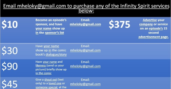 Read Infinity Spirit :: Infinity Spirit Episode 1.6 | Tapas Community