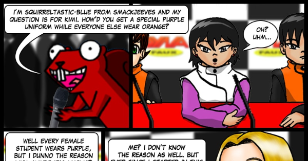 Read U-Speed Press Conference :: Squirreltastic-Blue's question | Tapas Community